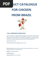 Sadia Chicken Specification & Price Offer - 2023 | PDF | Meat | Foods