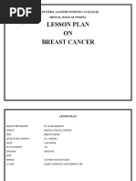Health Talk On Breast Self Examination-1 | PDF | Breast Cancer | Midwifery