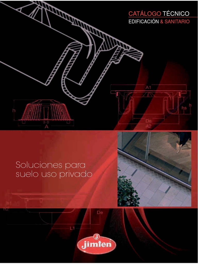 Catalogo Tecnico Suelo Uso Privado Jimten | PDF | Tornillo | Ducha