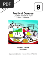 Curriculum Guide On Spa Dance Grade 7-10 | PDF