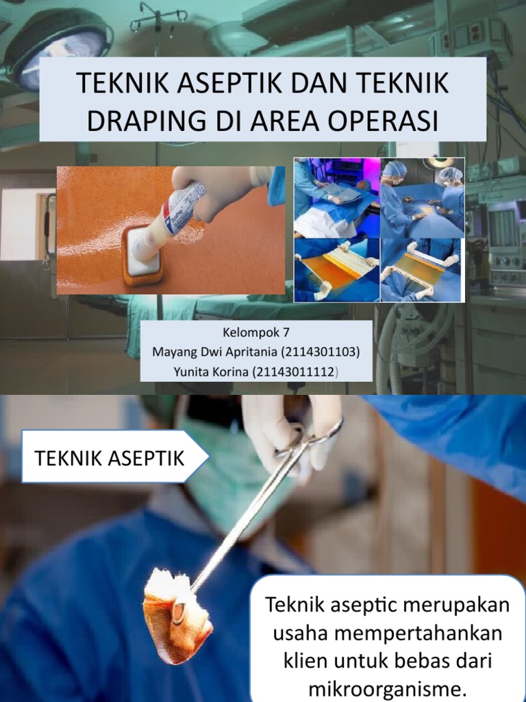 Teknik Aseptik dan Draping Operasi | PDF