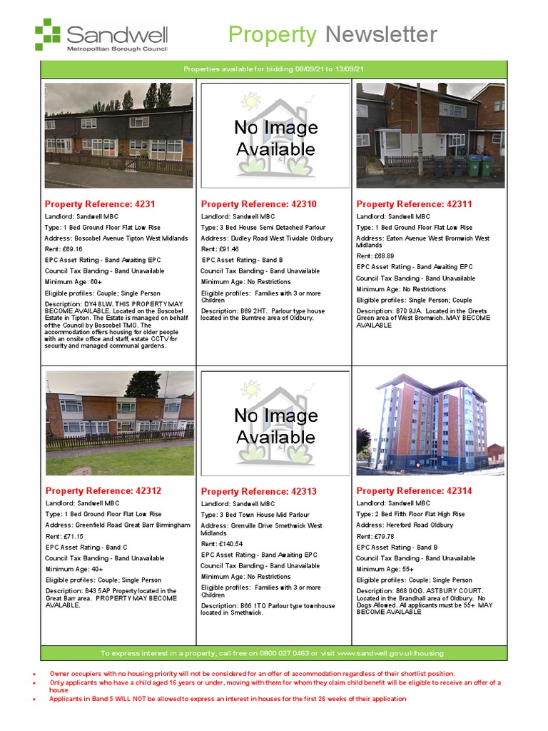 Final Newsletter Week 23 | PDF | Landlord | Renting