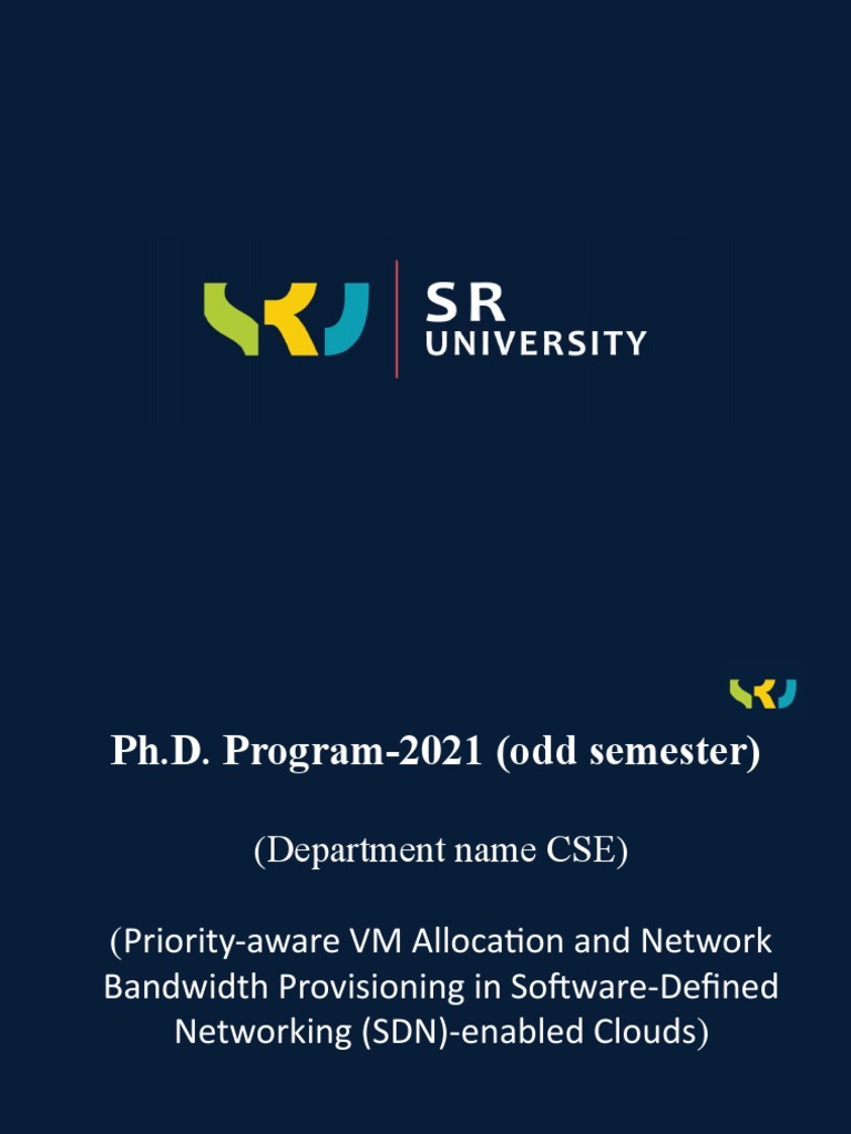 SRU-PhD Program - Interview Presentation Template | PDF | Cloud ...