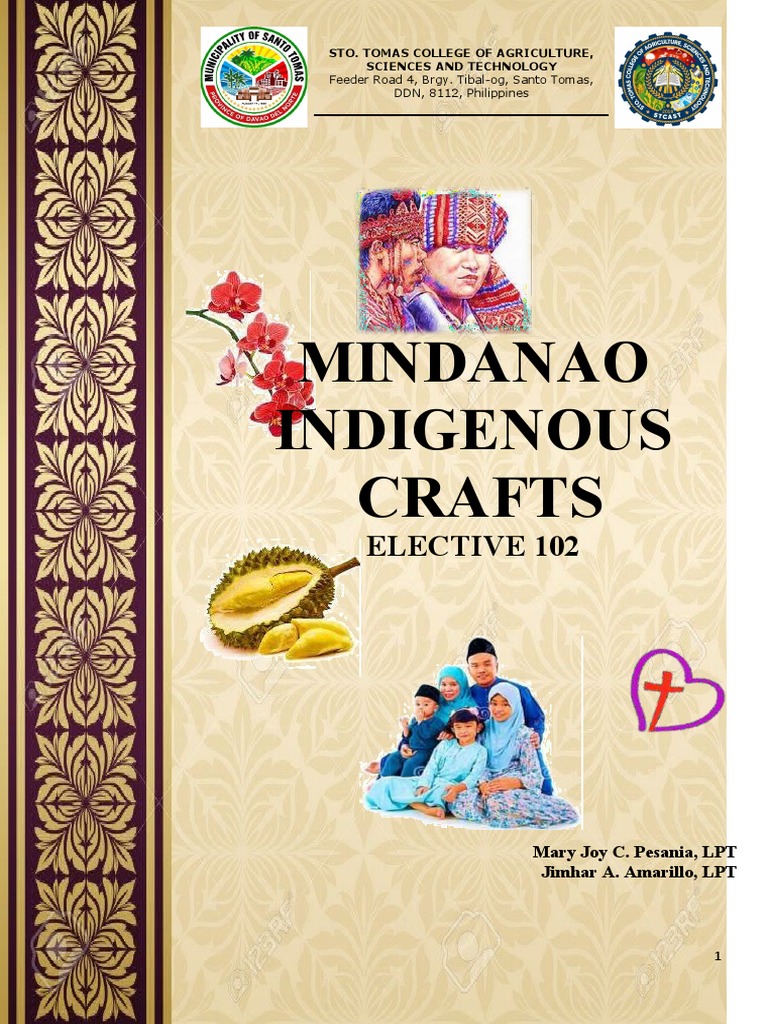 Elective 102 - Indigenous Creative Crafts | PDF | Philippines