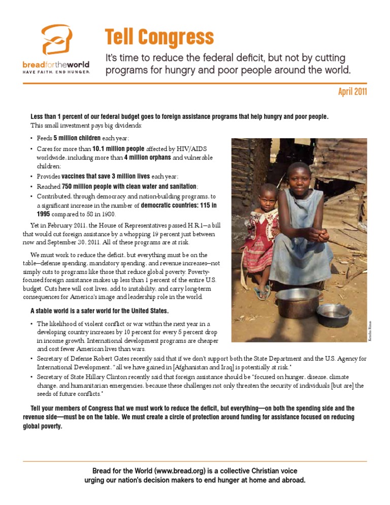 International Cuts Fact Sheet | PDF | Aids | Poverty