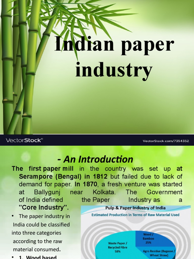 Indian Paper Industry Overview and Growth | PDF | Paper | Pulp (Paper)
