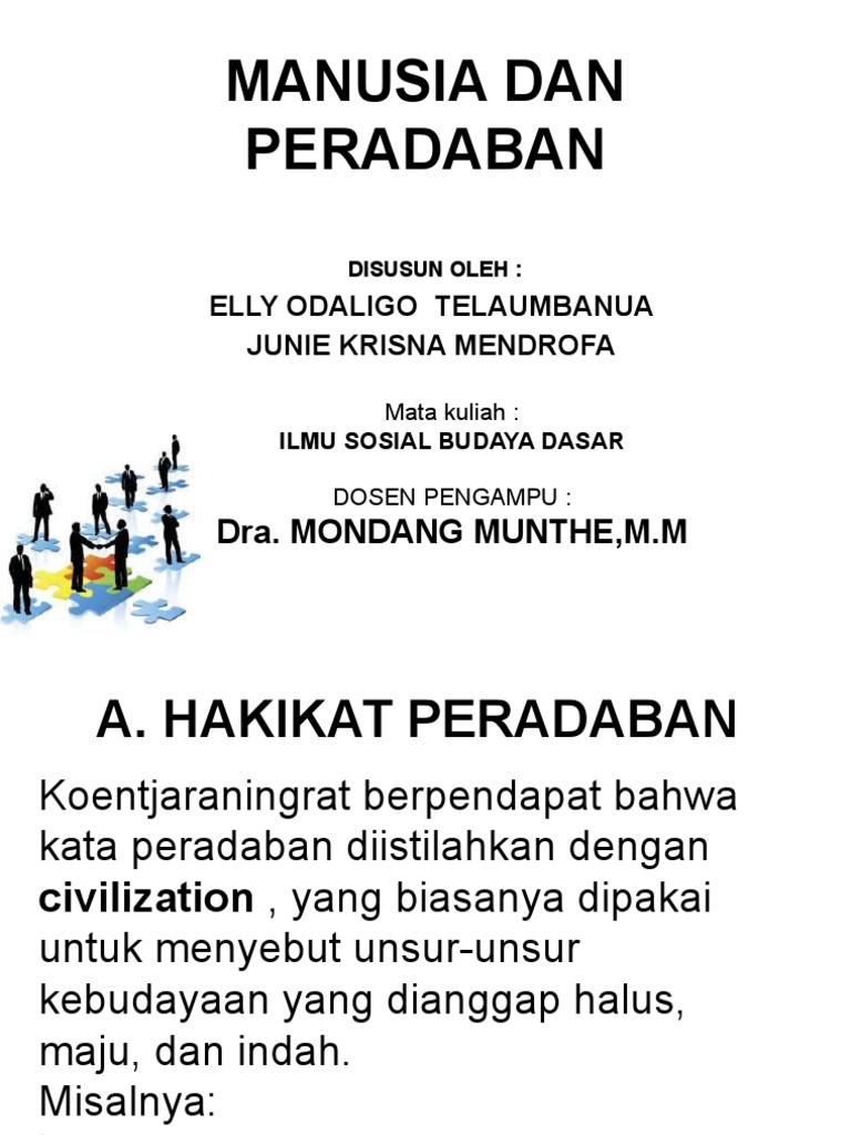Manusia Dan Peradaban Ii | PDF