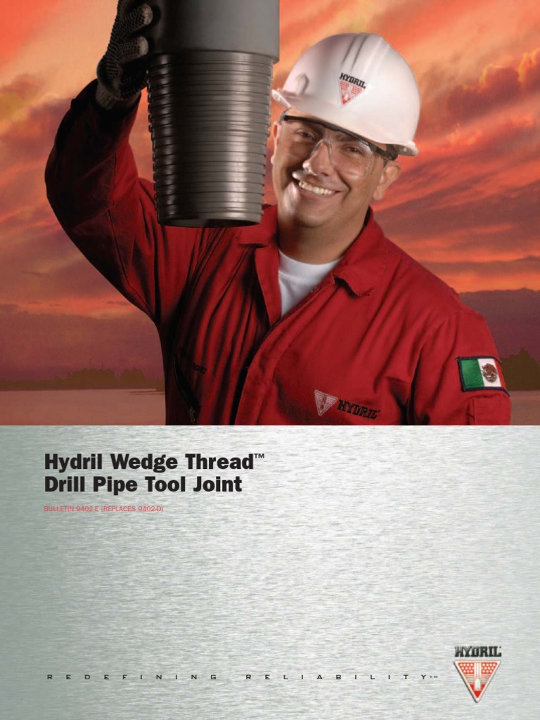 PDF Hydrill Wedge Thread Drill Pipe Tool Joint Compress | PDF | Pipe ...