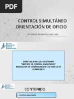 Control Preventivo, Simultáneo y Posterior | PDF | Auditoría | Planificación