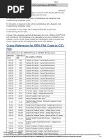 Caterpillar Diagnostic Code List | PDF | Throttle | Fuel Injection