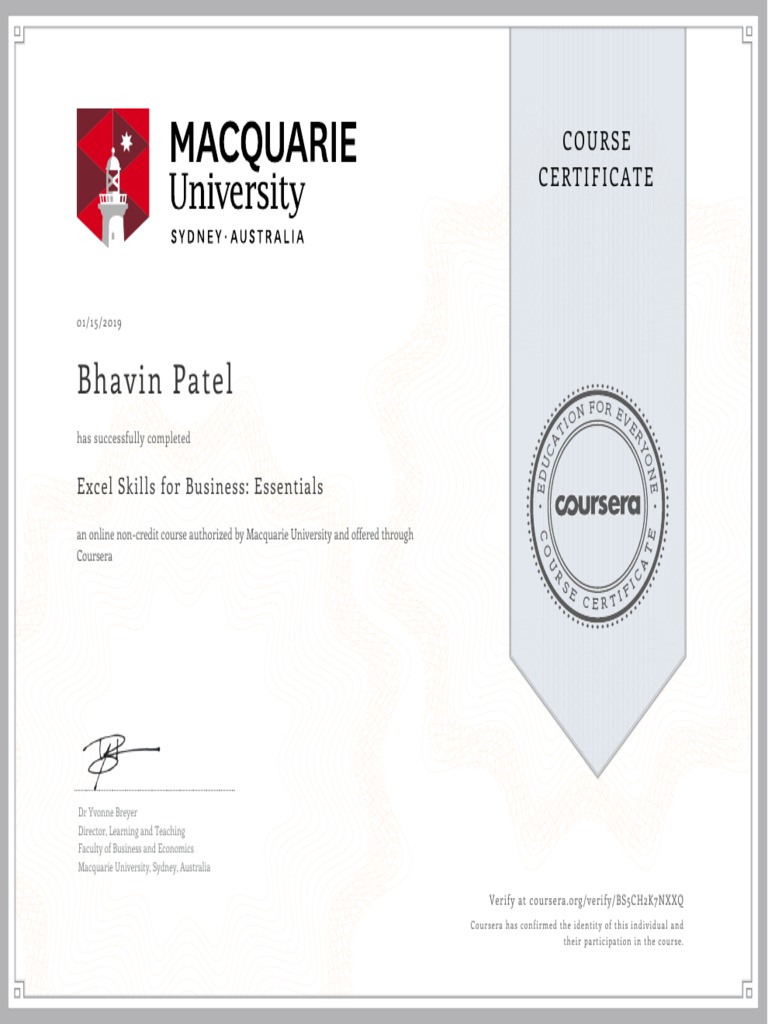 Excel Skills For Business Essentials | PDF