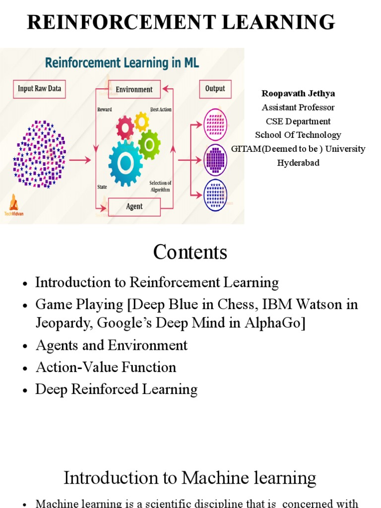 Reinforcement Learning: An Introduction to Key Concepts and ...