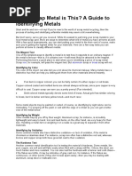 List of Scrap Items With GST Rate and HSN Code | PDF | Scrap ...