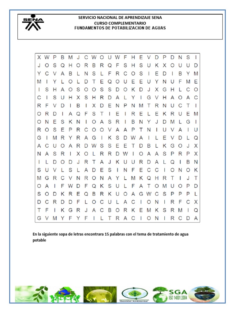 TALLER Sopa de Letras | PDF