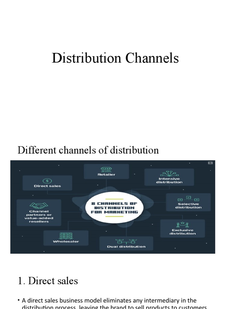 Distribution Channels | PDF | Retail | Brand