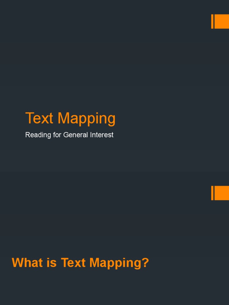 Text Mapping: Reading For General Interest | PDF | Concept | Thought