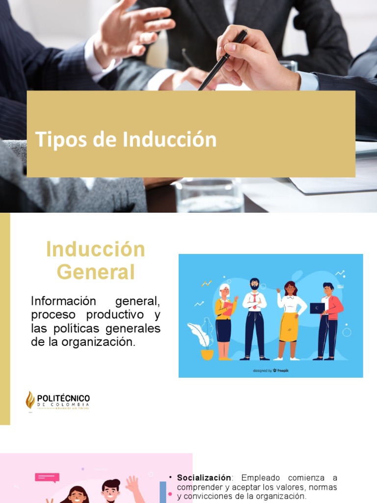 Tipos de Inducción | PDF | Evaluación | Seguridad y salud ocupacional