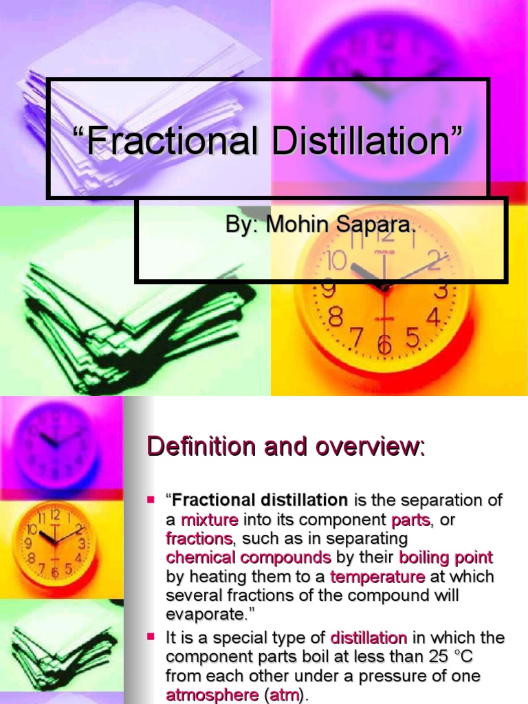 Fractional Distillation | PDF