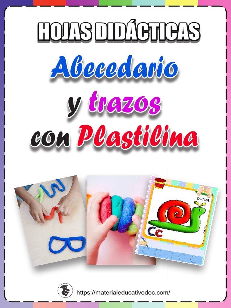 Abecedario Y Trazos Con Plastilina PDF, 59% OFF