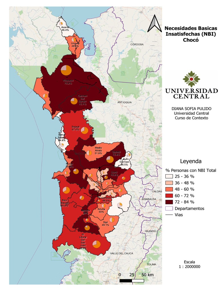Mapa Choco | PDF | Ciencias sociales | Relaciones personales, crianza y ...