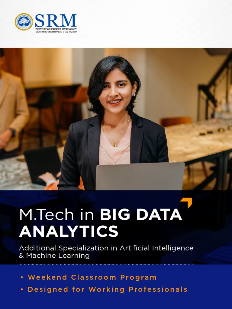 Mtech Big Data Analytics SRM | PDF | Analytics | Machine Learning