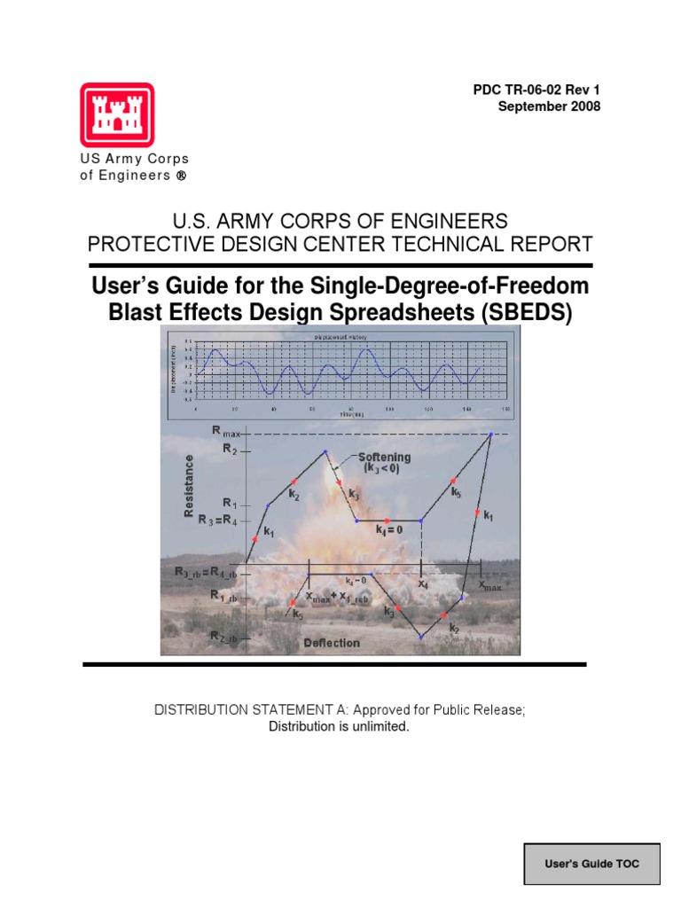 PDC TR-06-02 Rev 1 SBEDS Users Guide DistribA | PDF | Yield ...