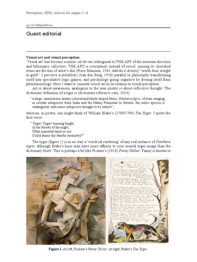 Visual Art and Visual Perception | PDF | Reality | Phenomenology ...