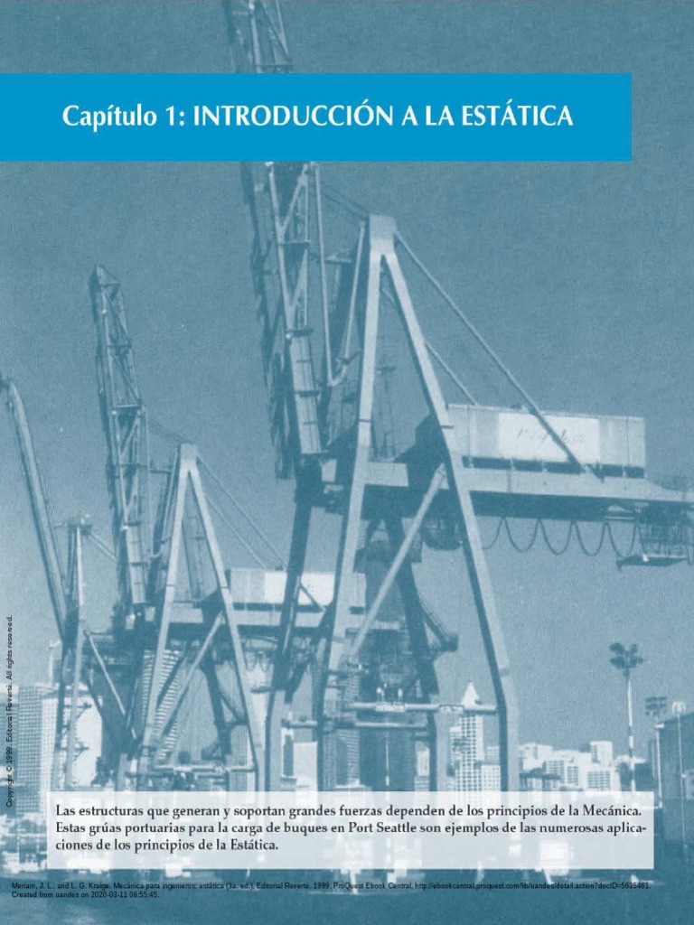 Meriam Ch01 Intro | PDF | Vector Euclidiano | Fuerza