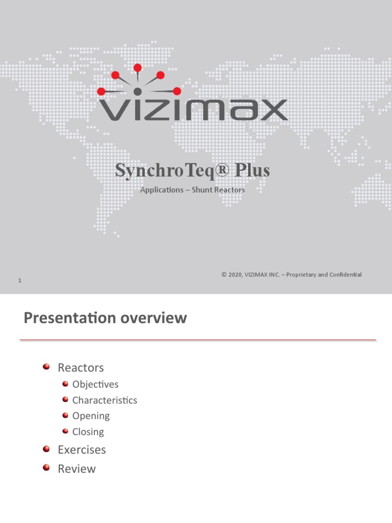 Synchroteq® Plus: Applications - Shunt Reactors | PDF | Ac Power ...