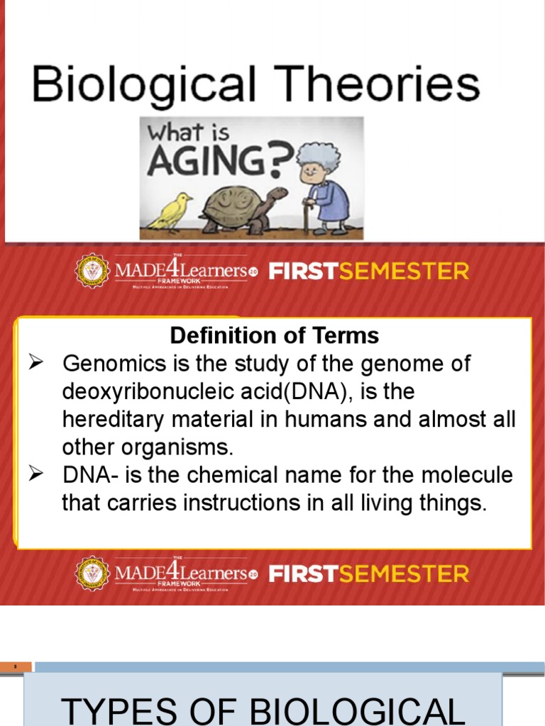 Biological Theory 1 | PDF | Cell (Biology) | Ageing