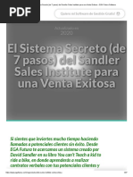 Método de Ventas Sandler: Estrategias Clave | PDF | Presupuesto | Cliente