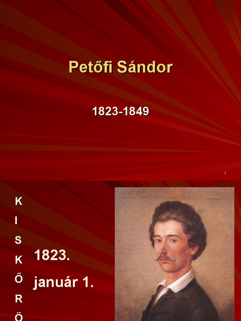 Petofi Sandor Eletrajz | PDF