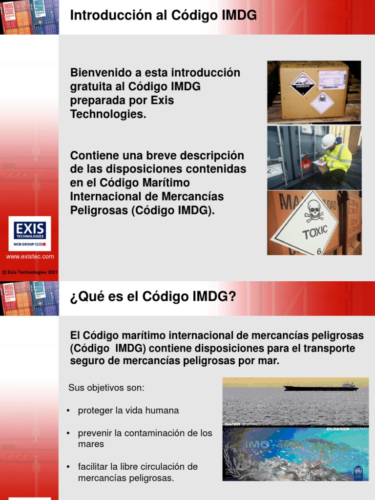 Free-IMDG-Code-Introduction-40-20-Spanish-version Imdg | PDF | Ciencia ...