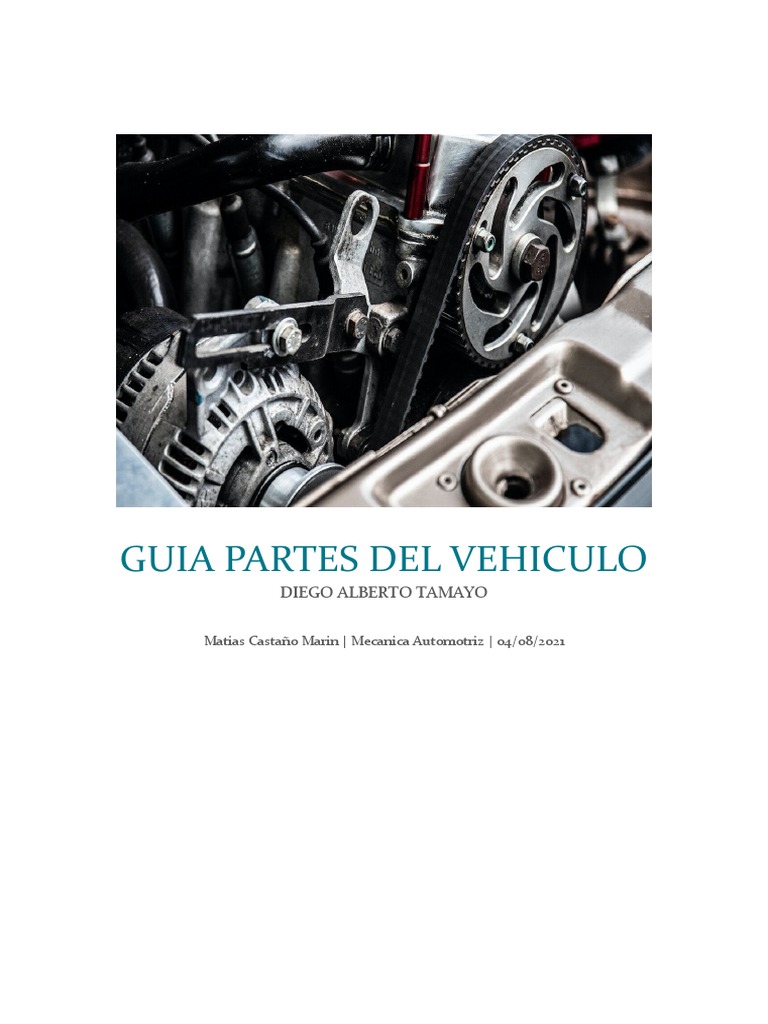 Guia Partes Del Vehiculo | PDF | Tecnología
