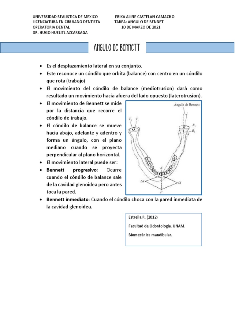Angulo de Bennett | PDF
