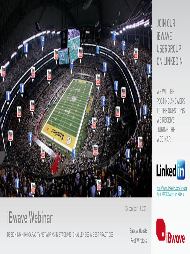 IBwave Webinar On Stadiums | PDF | Wireless | Radio