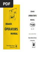 SD40-2 Operator Manual PDF | PDF | Fuse (Electrical) | Electric Motor