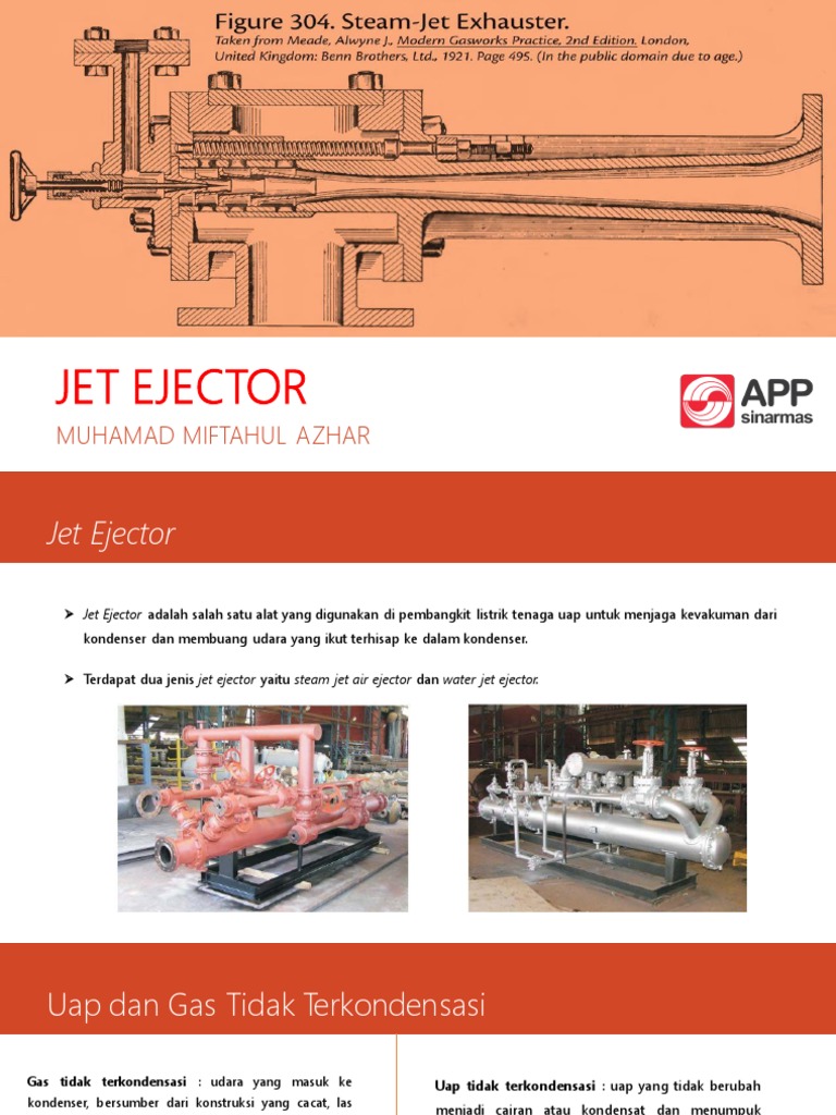 Jenis dan Fungsi Jet Ejector dalam PLTU | PDF | Sains & Matematika