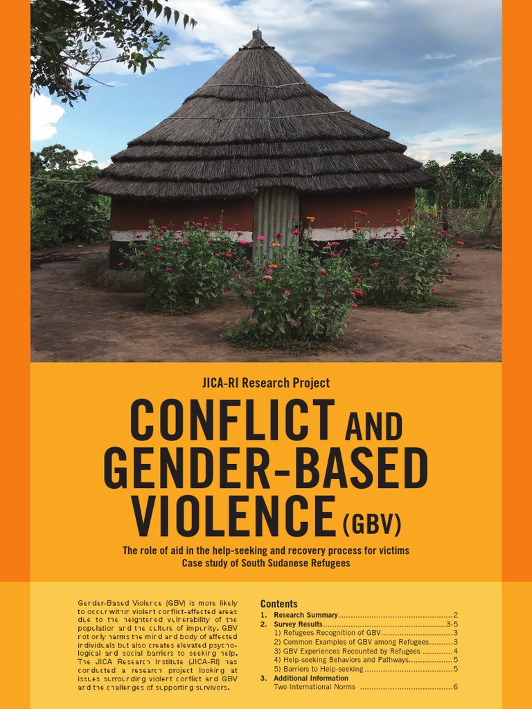 GBV Pamphlet A4 ENG Print | PDF | Violence Against Women | Domestic ...