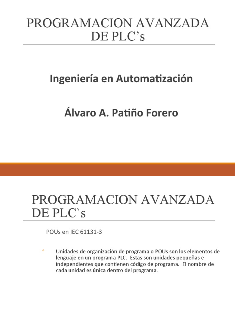 Clase2 POU 2020 | PDF | Programación de computadoras | Lenguaje de ...