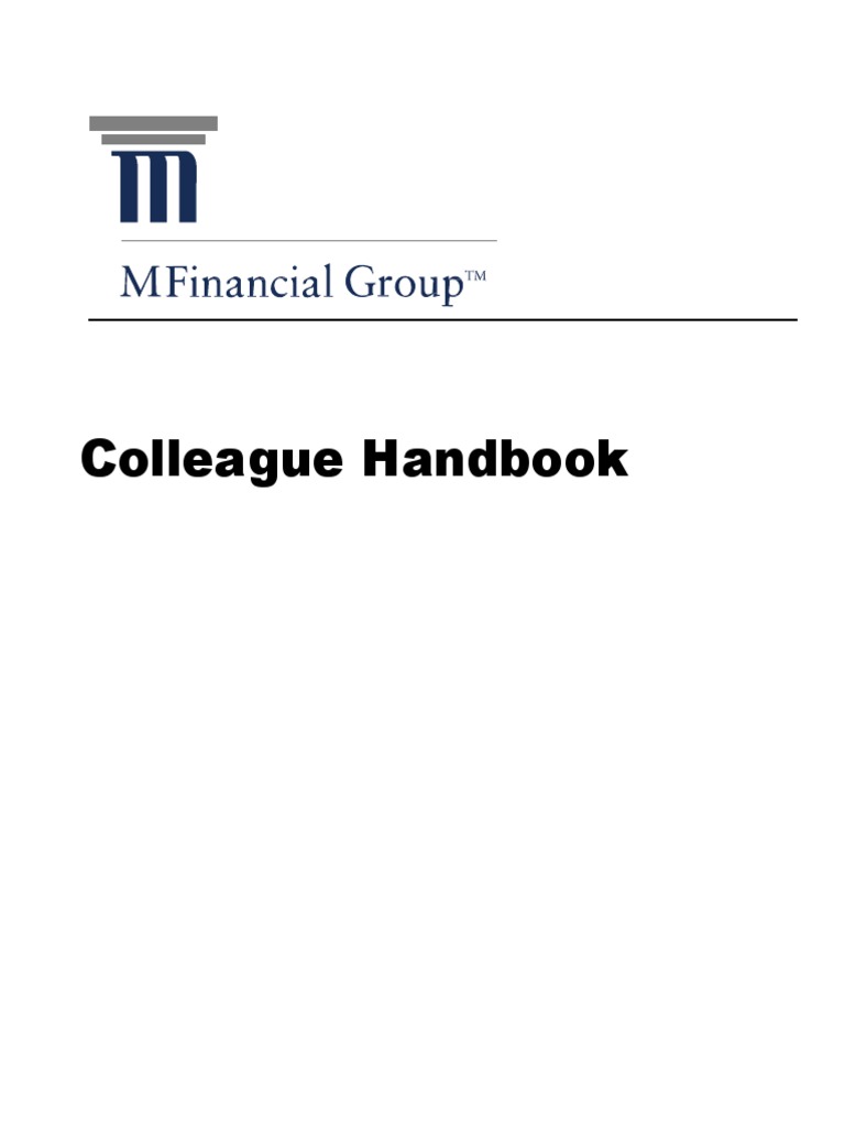 Colleague Handbook Essentials | PDF | Sexual Harassment | Occupational ...