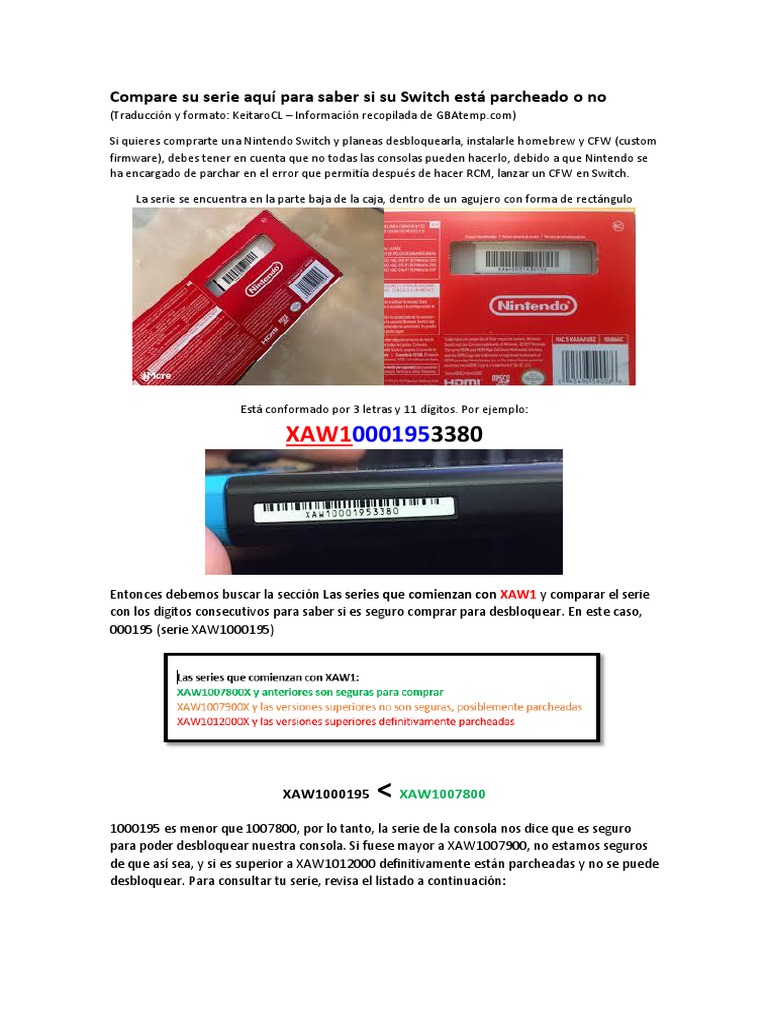 Serial Switch | PDF | Juegos de consolas | Videojuegos