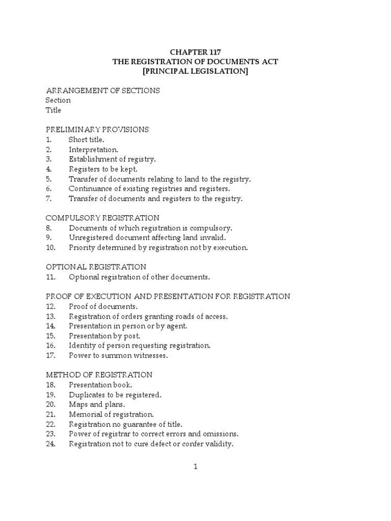Document Registration Guide | PDF | Domain Name Registrar | Deed