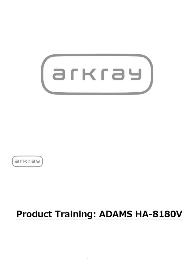 ADAMS - HA 8180V - Operation and Maintenance (2020 - 08 - 20 02 - 50 ...