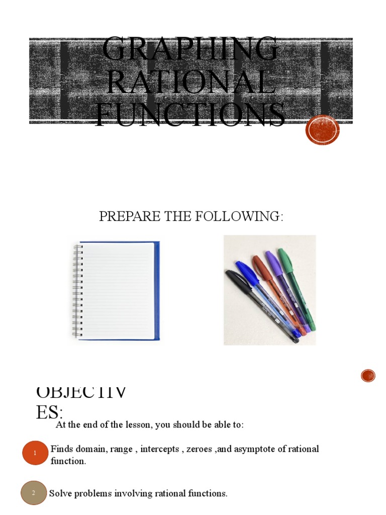 Graphing Rational Functions | PDF | Asymptote | Function (Mathematics)