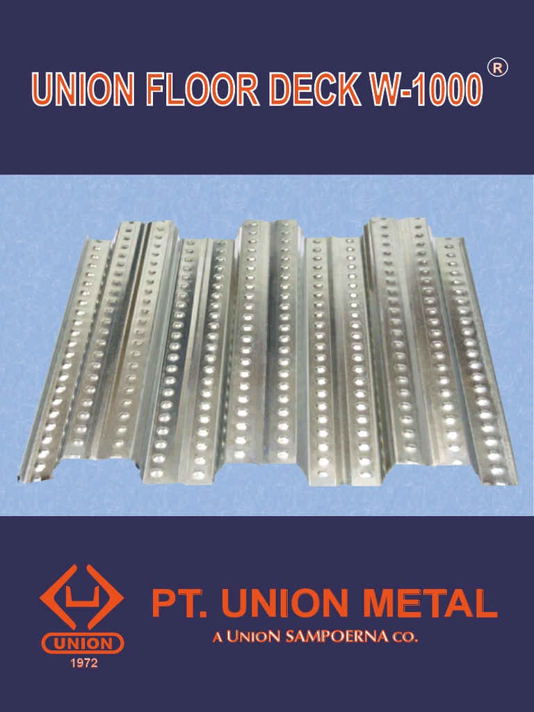 9 Union Floor Deck W-1000 (Mei 2021) | PDF