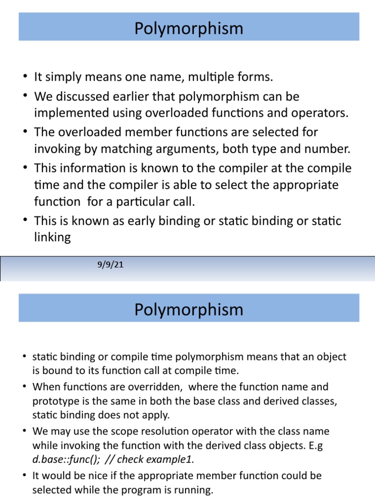 Cs112 Lect Pointer Polymorphism And Virtual Functions Pdf Pointer Computer Programming 