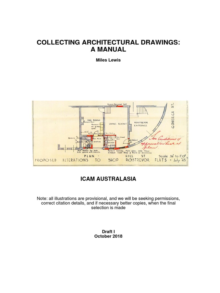 Arch Drawings Manual Draf Download Free Pdf Architect Drawing