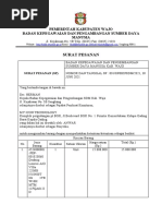 Berita Acara Penyelesaian Pekerjaan (Bapp) | PDF