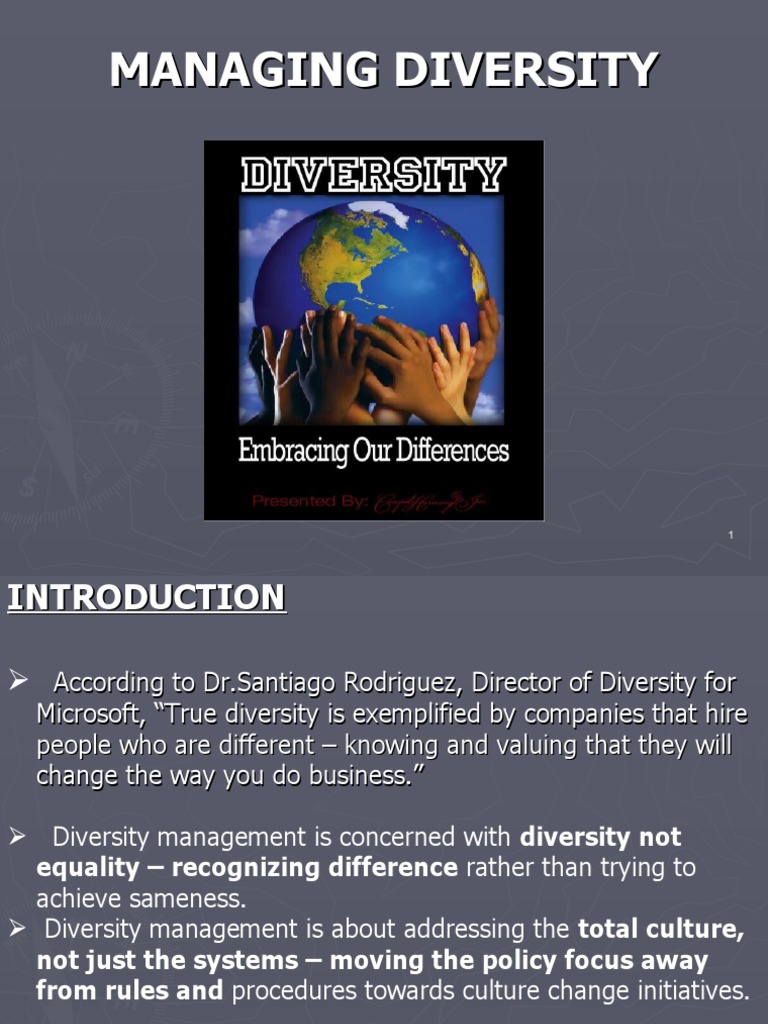 Effective Diversity Management Strategies | PDF | Diversity (Business ...